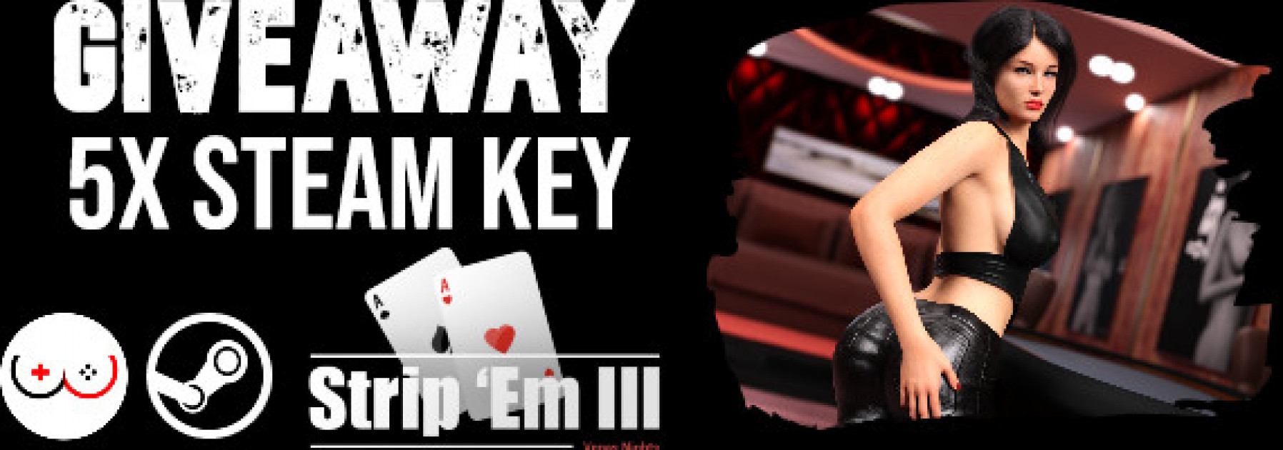 Giveaway: Steam giveaway - Strip'em III