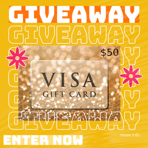 Giveaway: $50 Visa Gift Card Giveaway